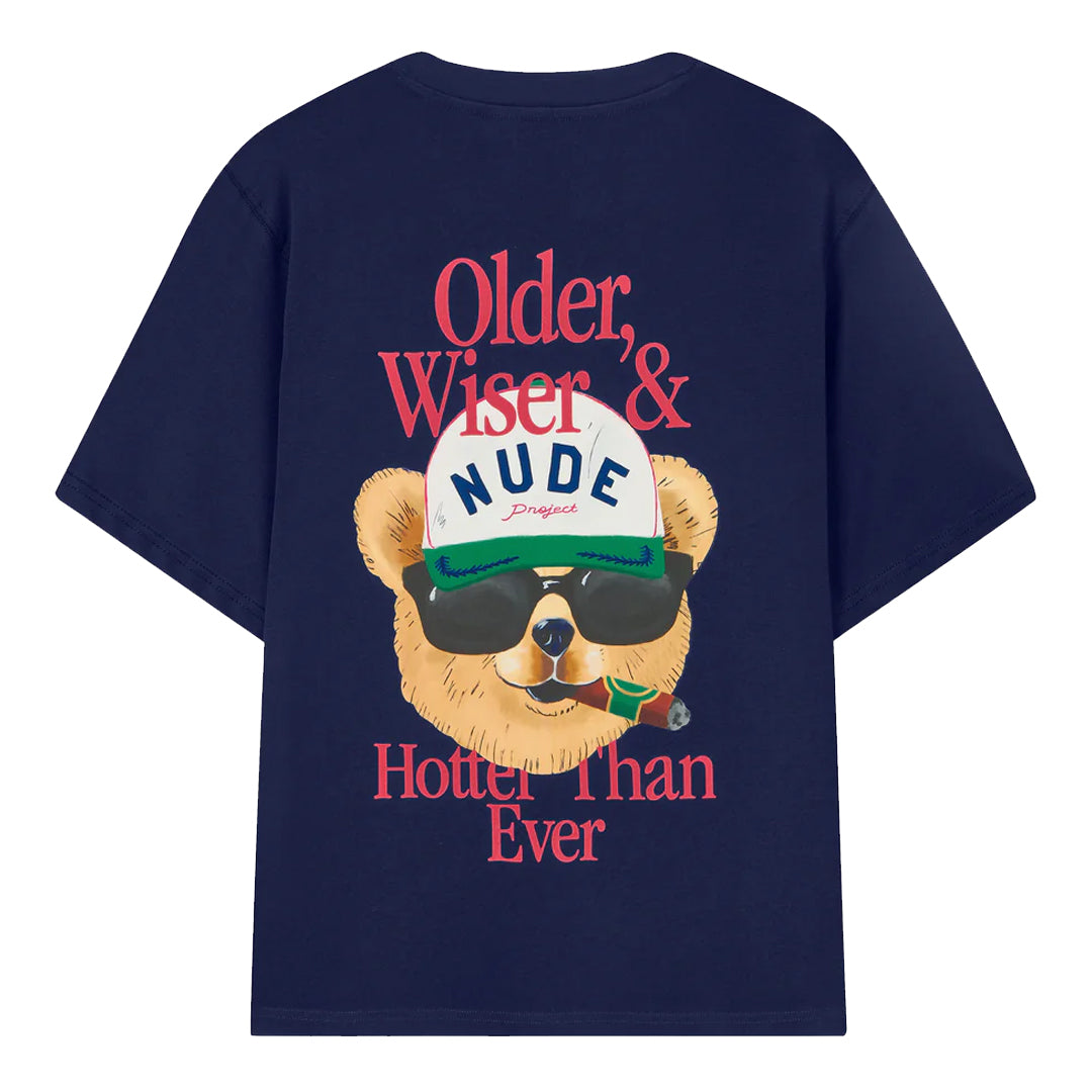 Polera Nude Hot Navy Blue – Reserved